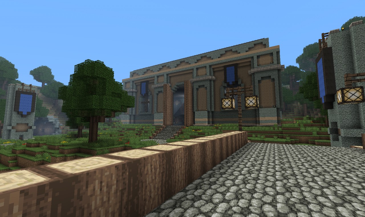 PVP Battleground Minecraft Map