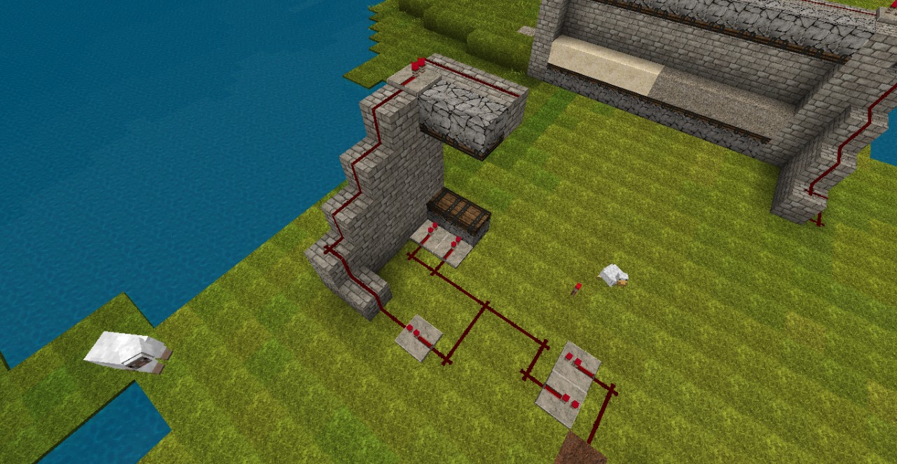 sand & gravel maschine / machine by mrkaschi 1.7.3 Minecraft Map