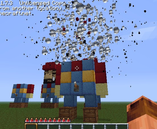 Creepy Mario Minecraft Map