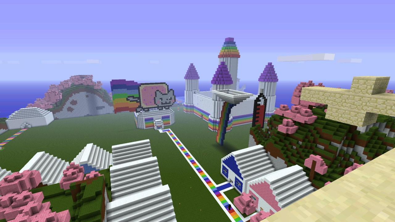 Rainbows Minecraft Map