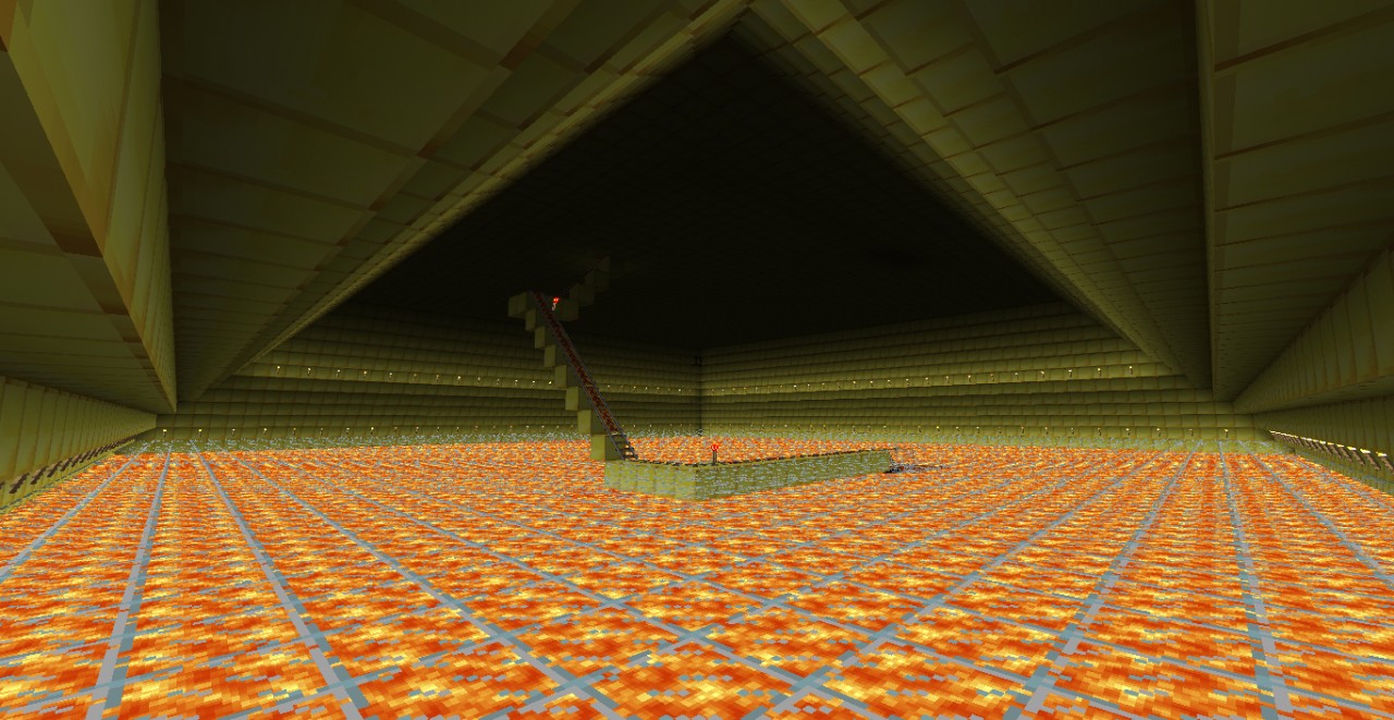Large Gold Pyramid Minecraft Map