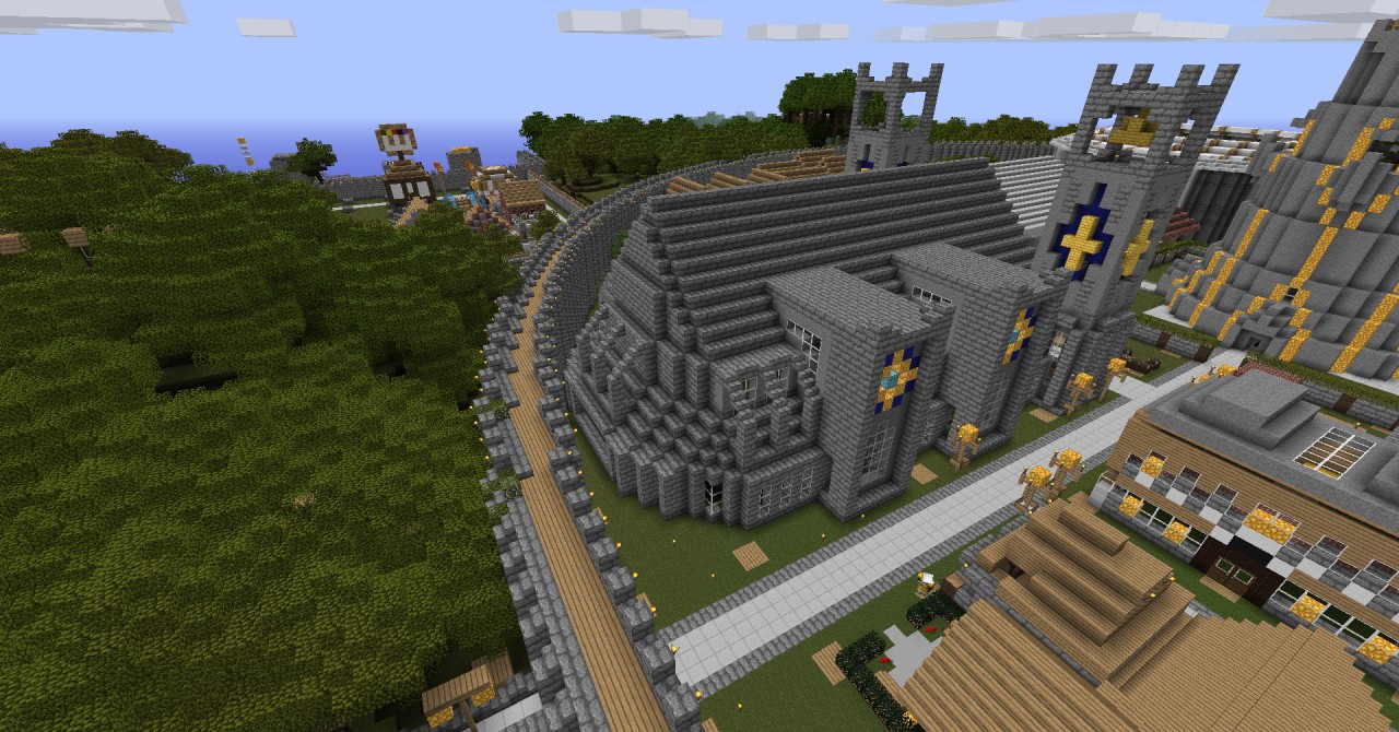 Cathedral of Stone Minecraft Map
