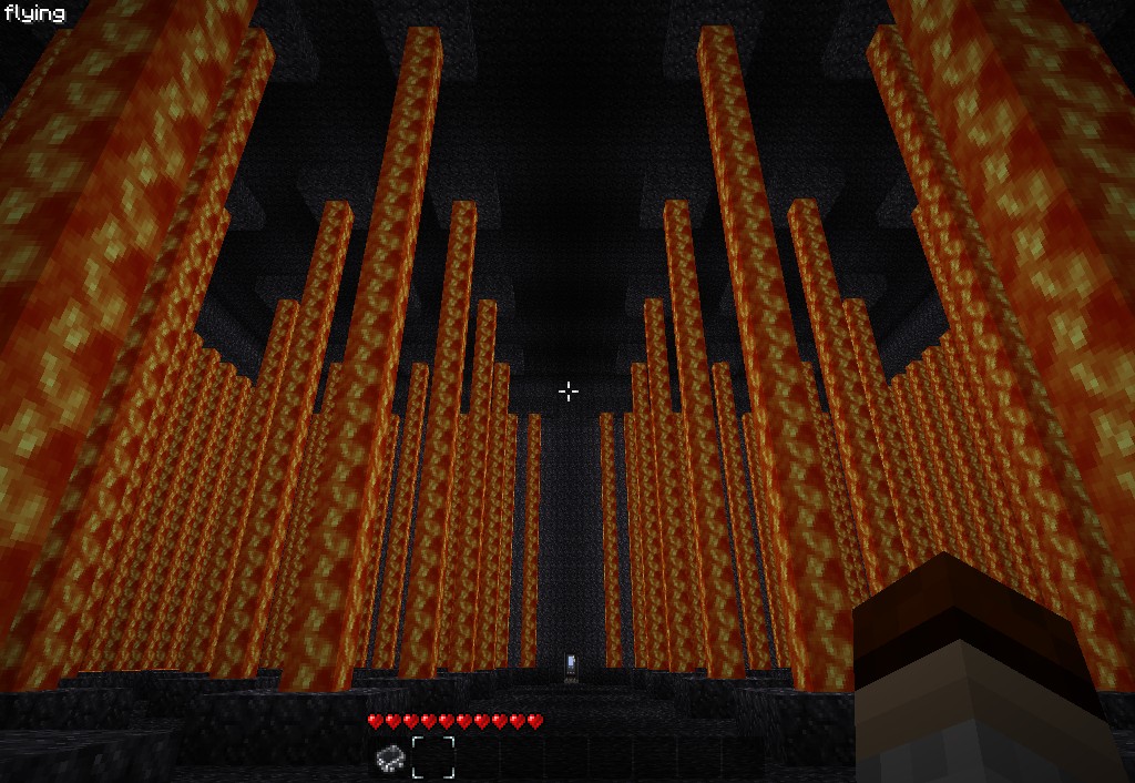 nether portal room Minecraft Map