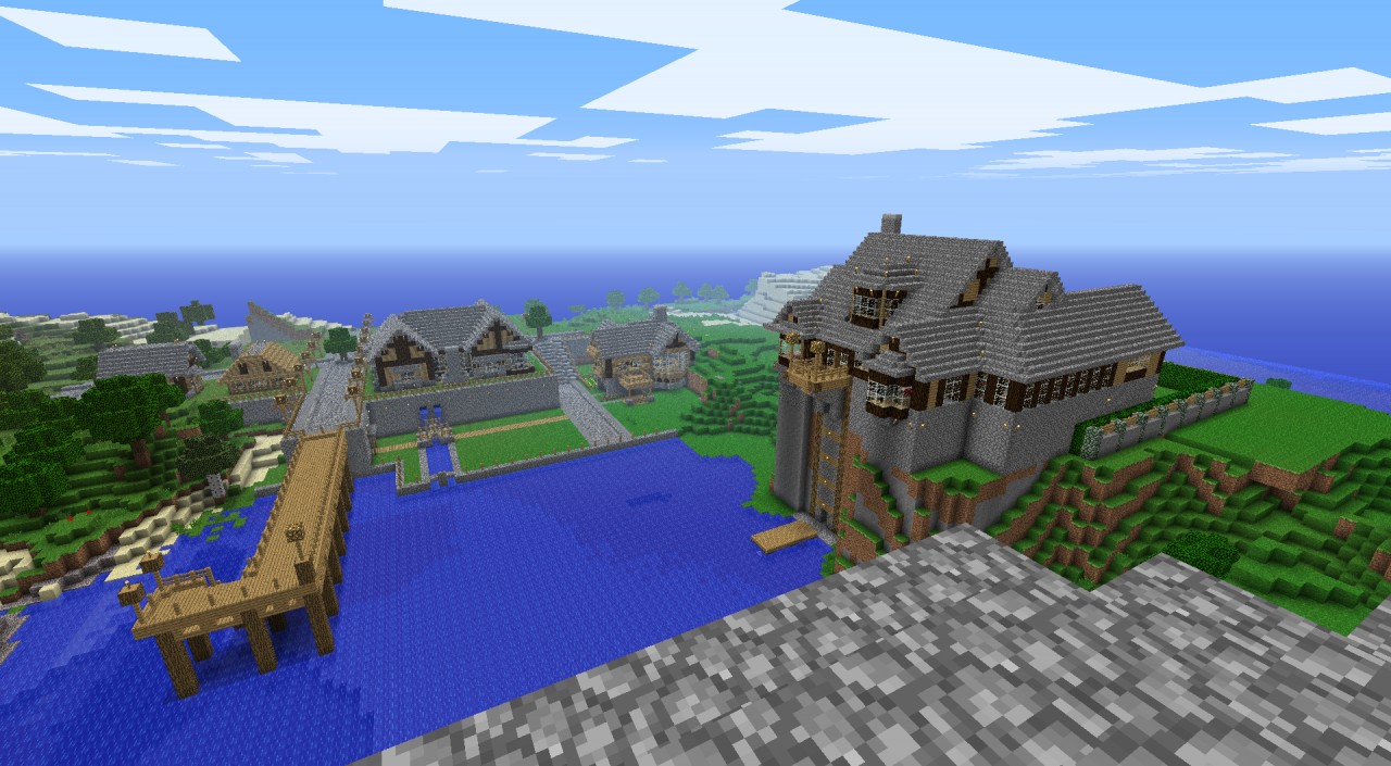 Rustic Manor Minecraft Map