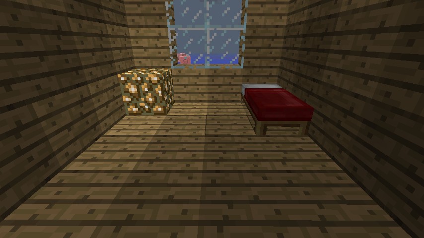 Starting House For Newbies (with a lock system) Minecraft Map