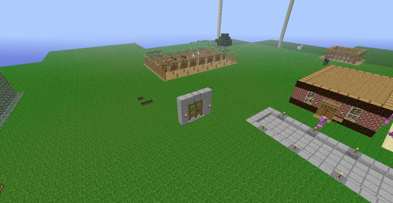Town Build Kit Minecraft Map