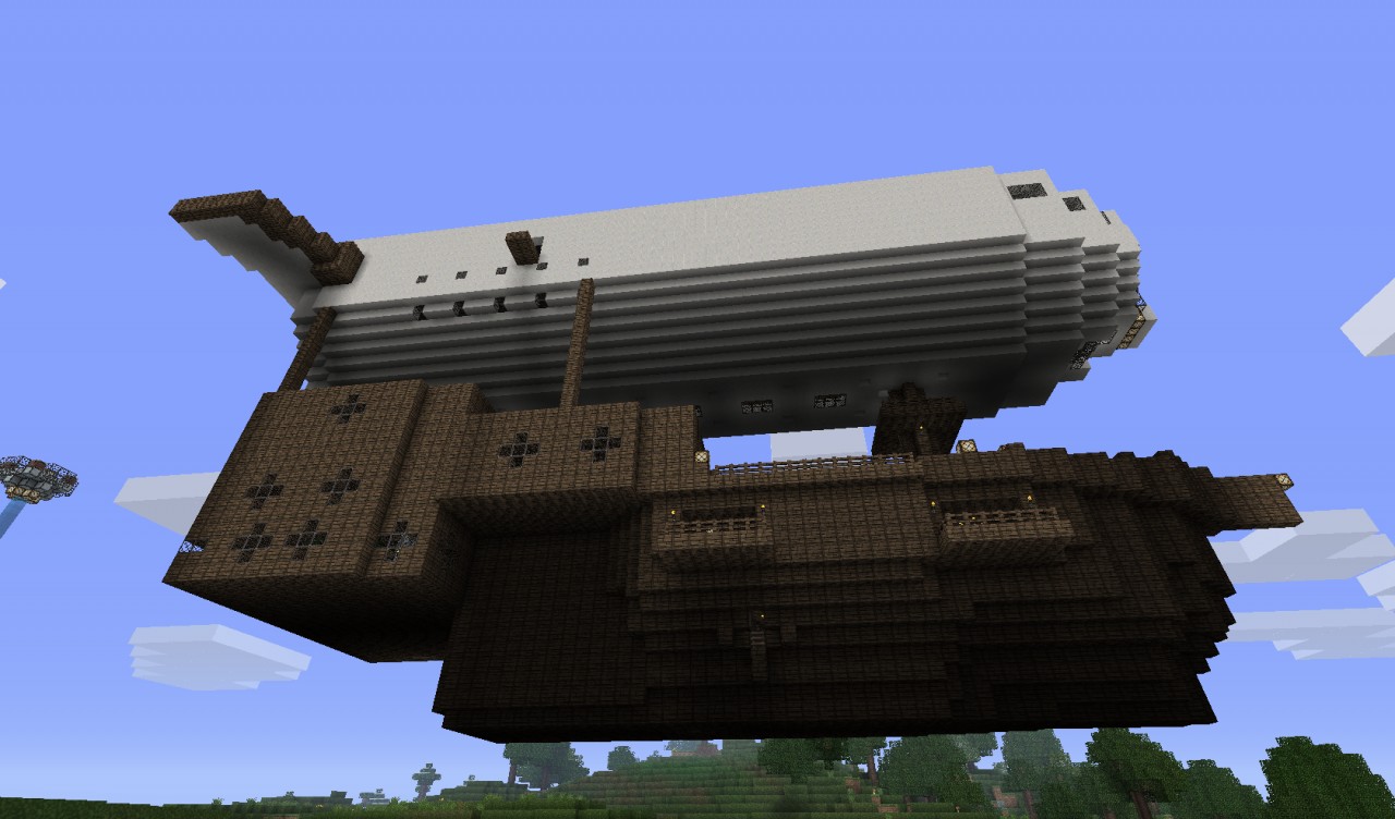 Doom Airship Minecraft Map