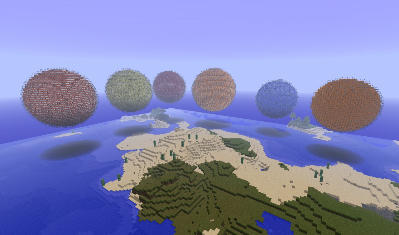 Spheres O' Stuffs Minecraft Map