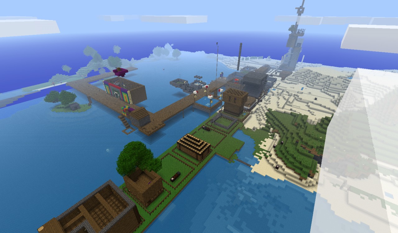 SeaSide City Minecraft Map