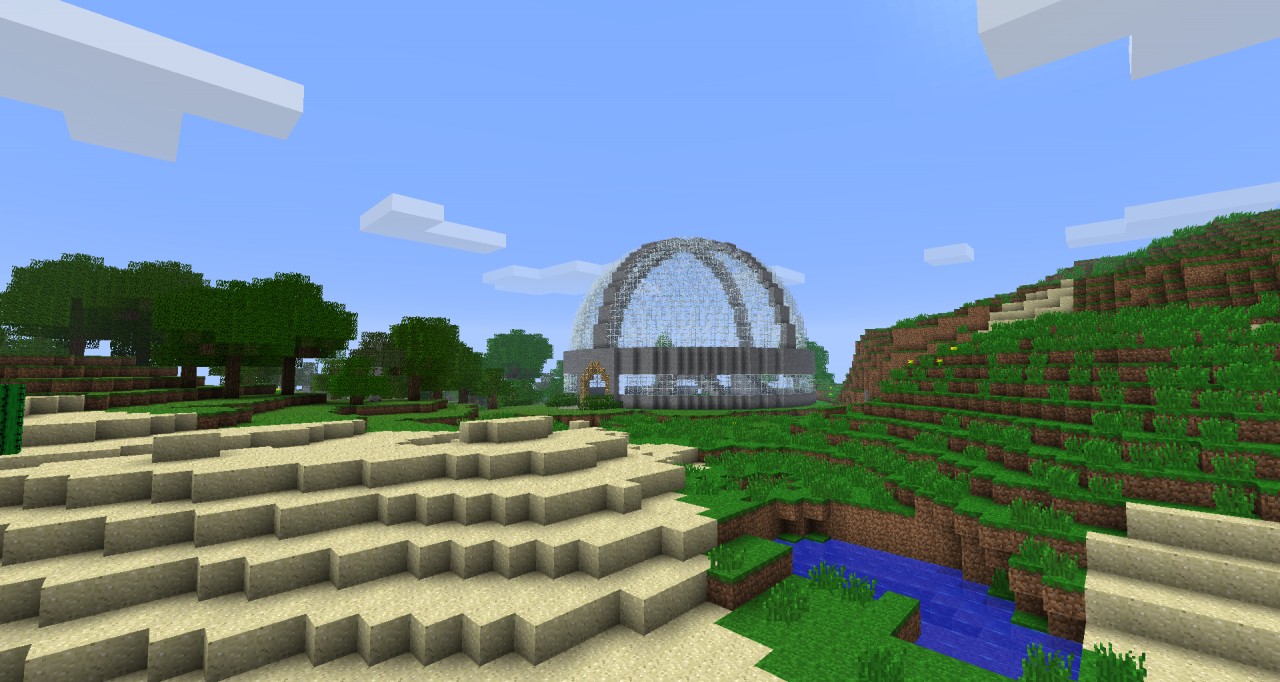 Spawn Dome Minecraft Map