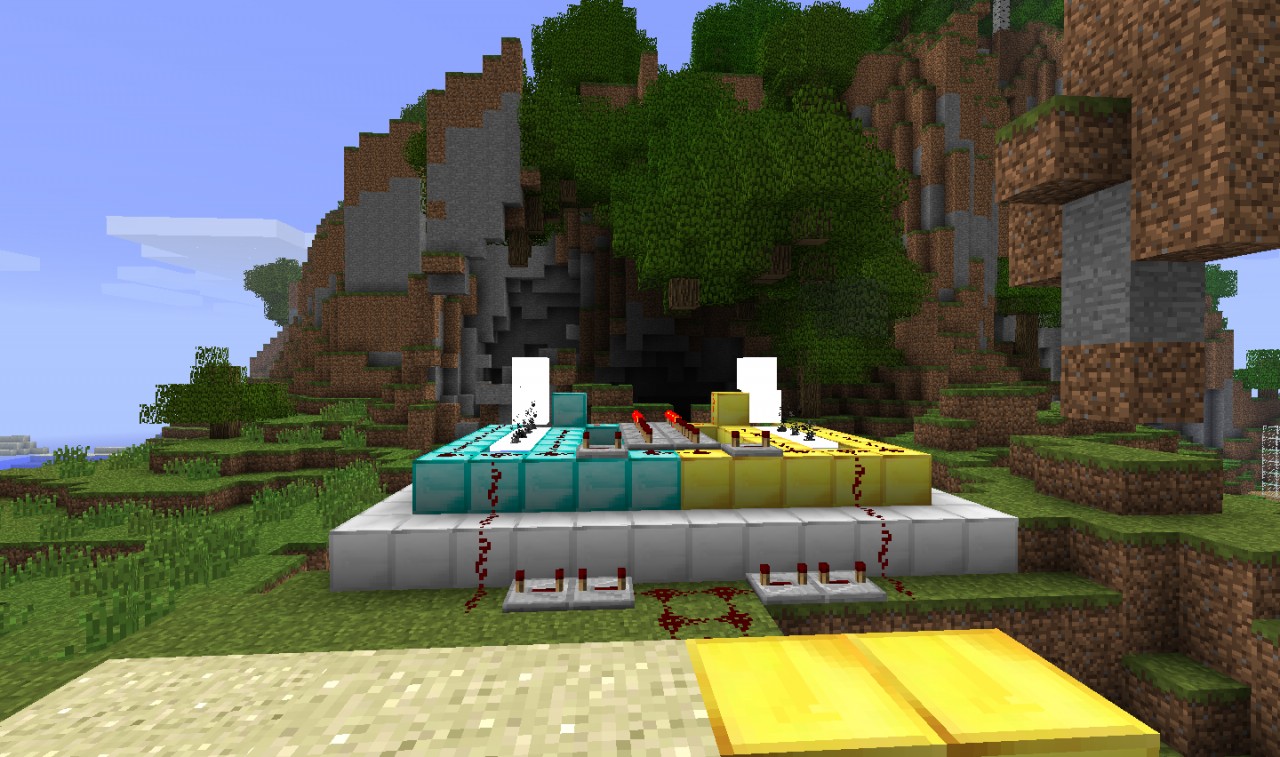 Double Cannon Minecraft Map