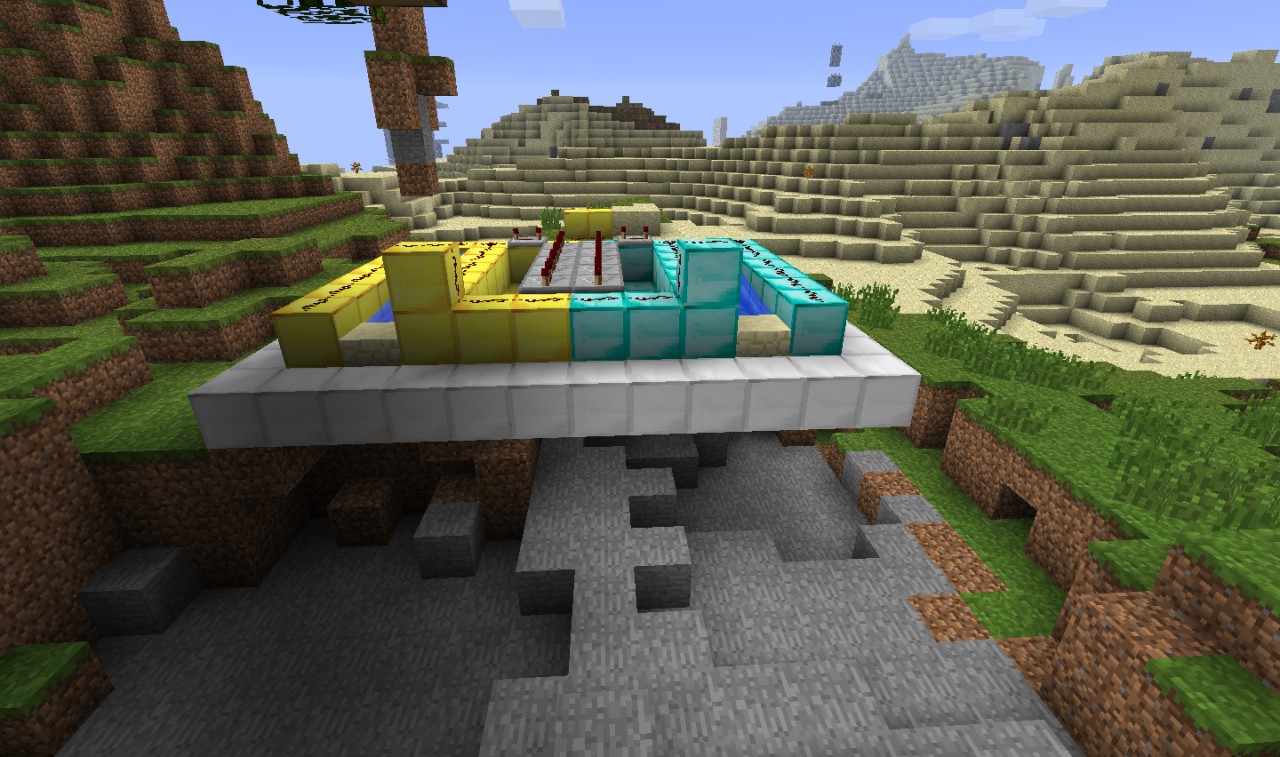 Double Cannon Minecraft Map