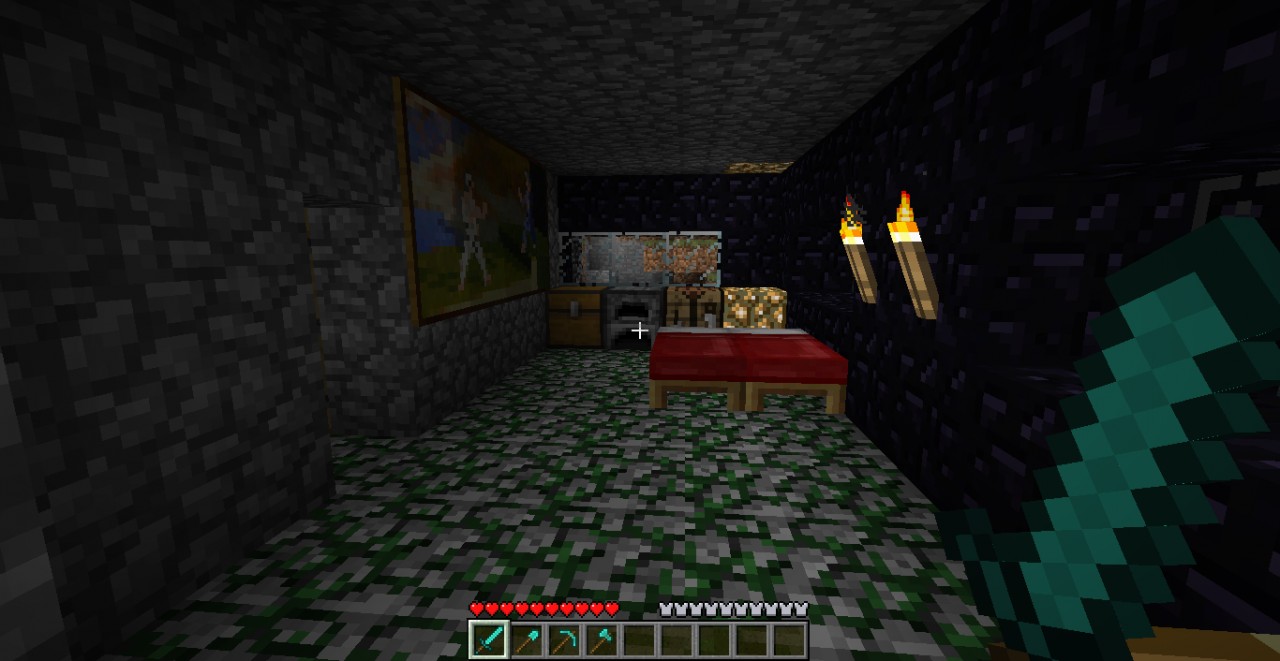 Obsidian Cottage Minecraft Map