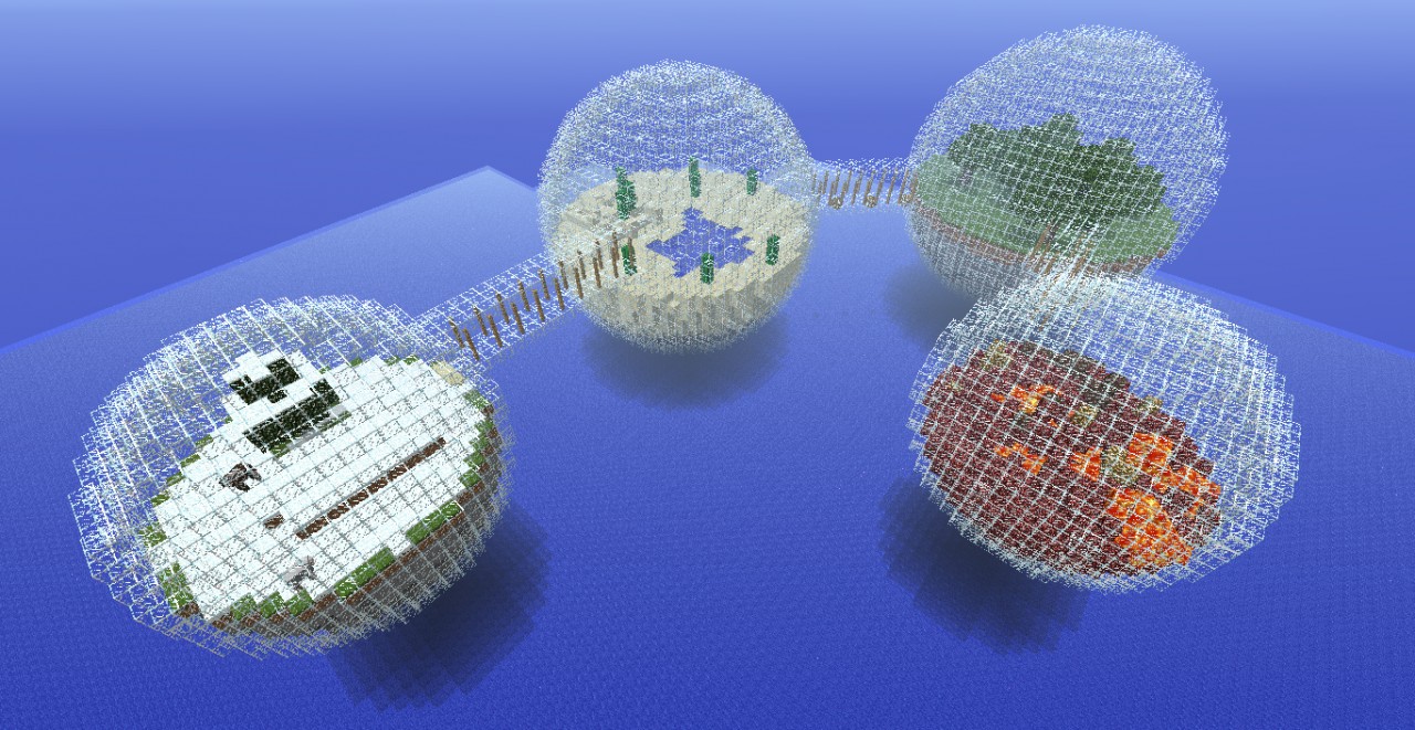 The New Biodome project Minecraft Map