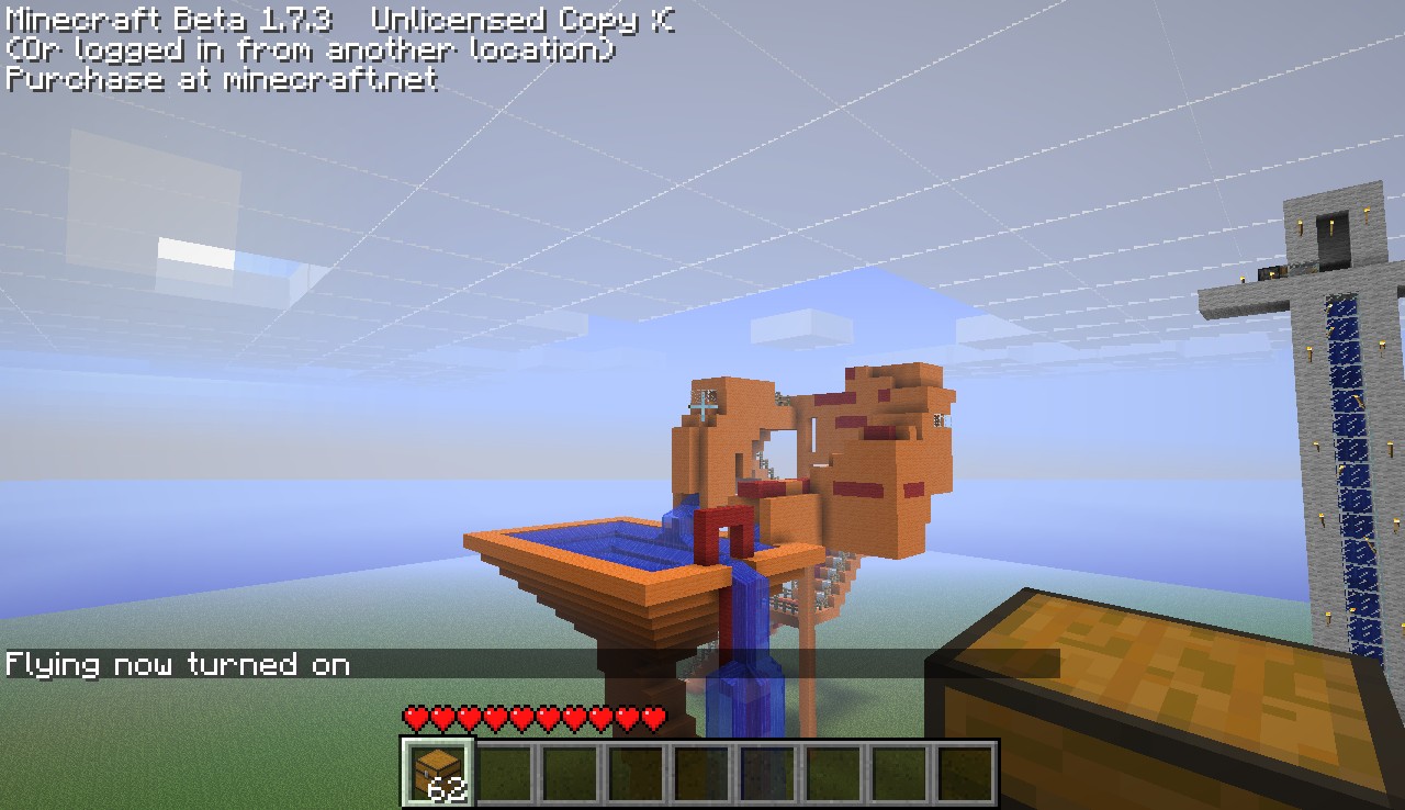 Cyclone and Heaven Falls (2 In 1 Water Slides) :D Minecraft Map