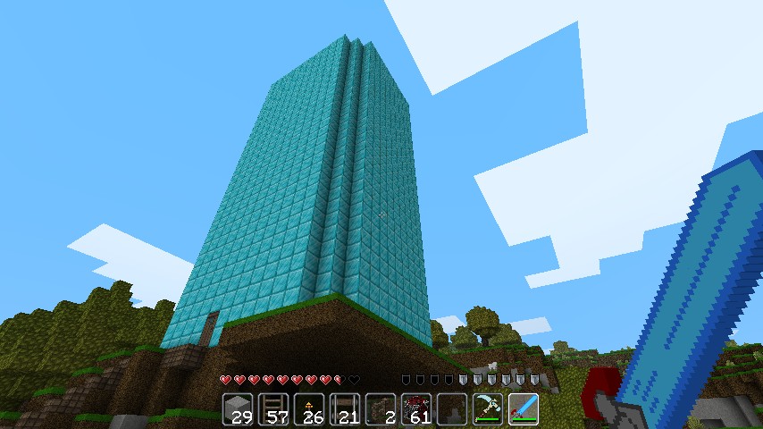 JKConquerer's Diamond Tower Minecraft Map