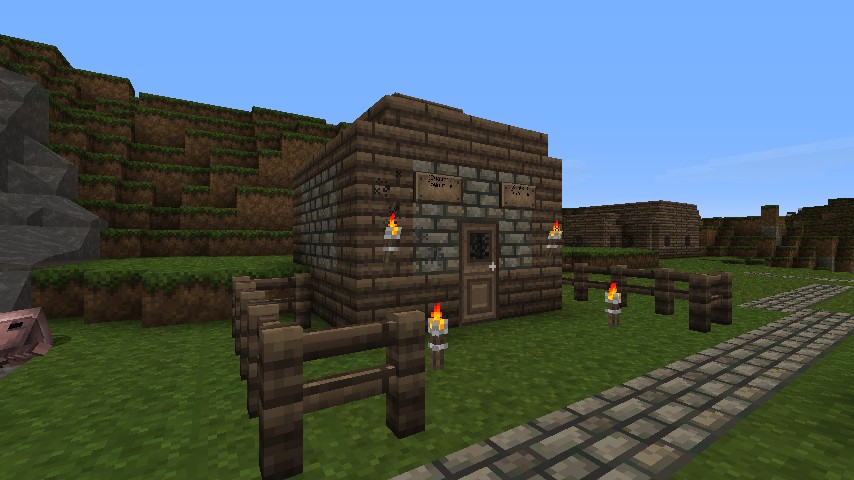 Small Minecraft Village Minecraft Map