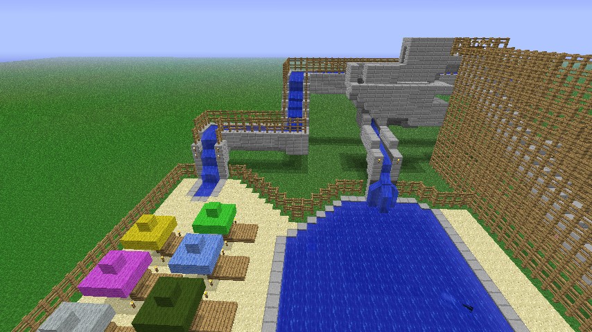 Milkland [Theme Park] Minecraft Map