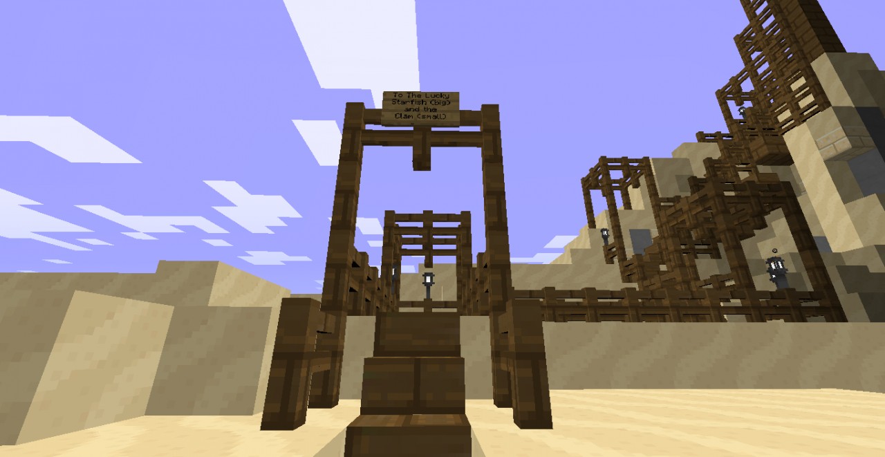 Lucky Starfish 2.0 and the Clam Minecraft Project