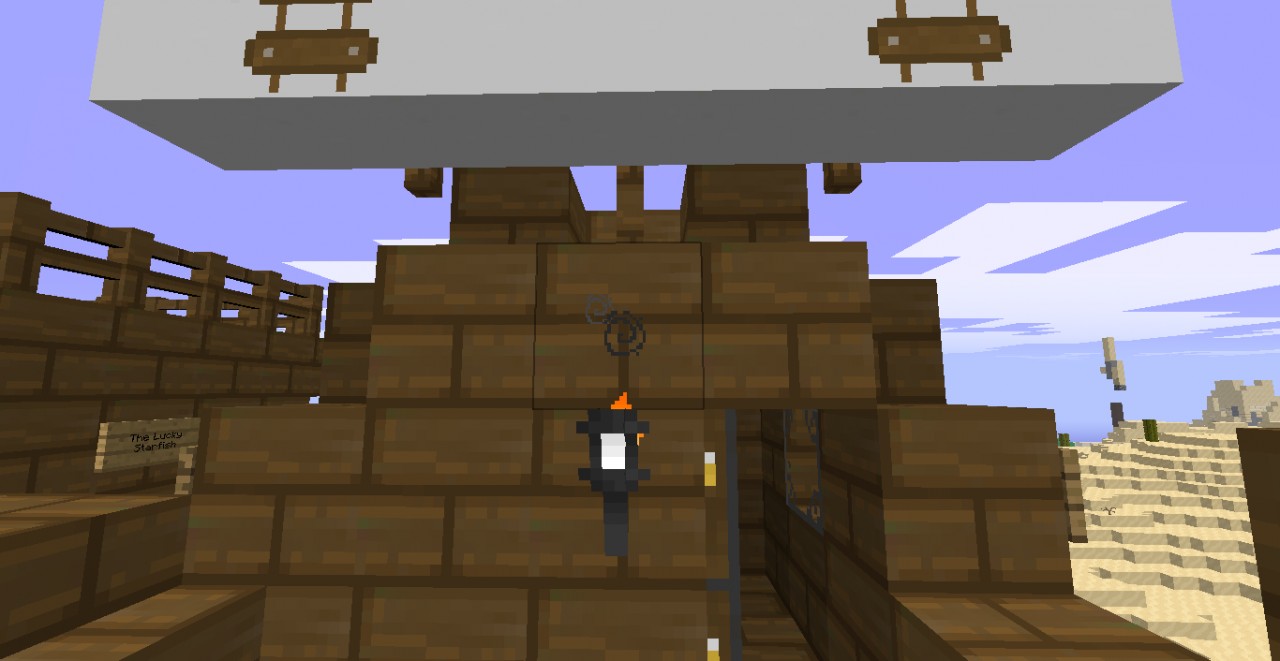 Lucky Starfish 2.0 and the Clam Minecraft Map