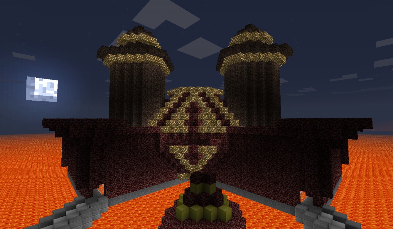 Nether Castle Minecraft Project