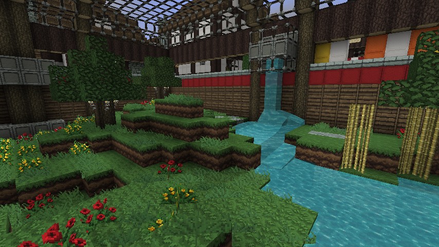 PvP Arena [with dungeon, spawners and traps] Minecraft Map