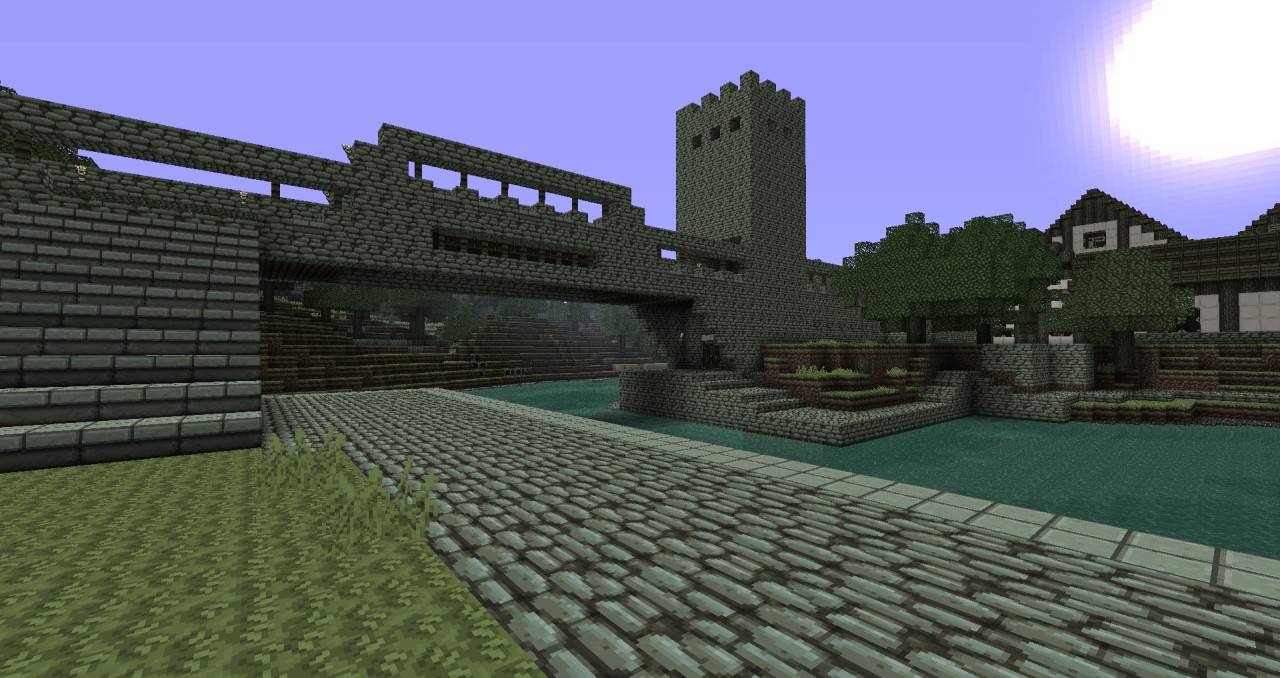 Digital Warzone - Medieval Village - More pictures! Minecraft Map