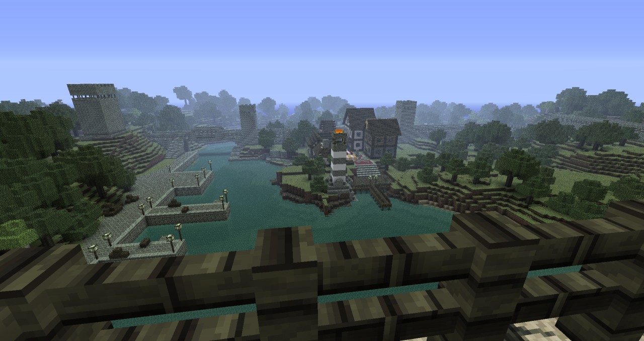 Digital Warzone - Medieval Village - More pictures! Minecraft Map