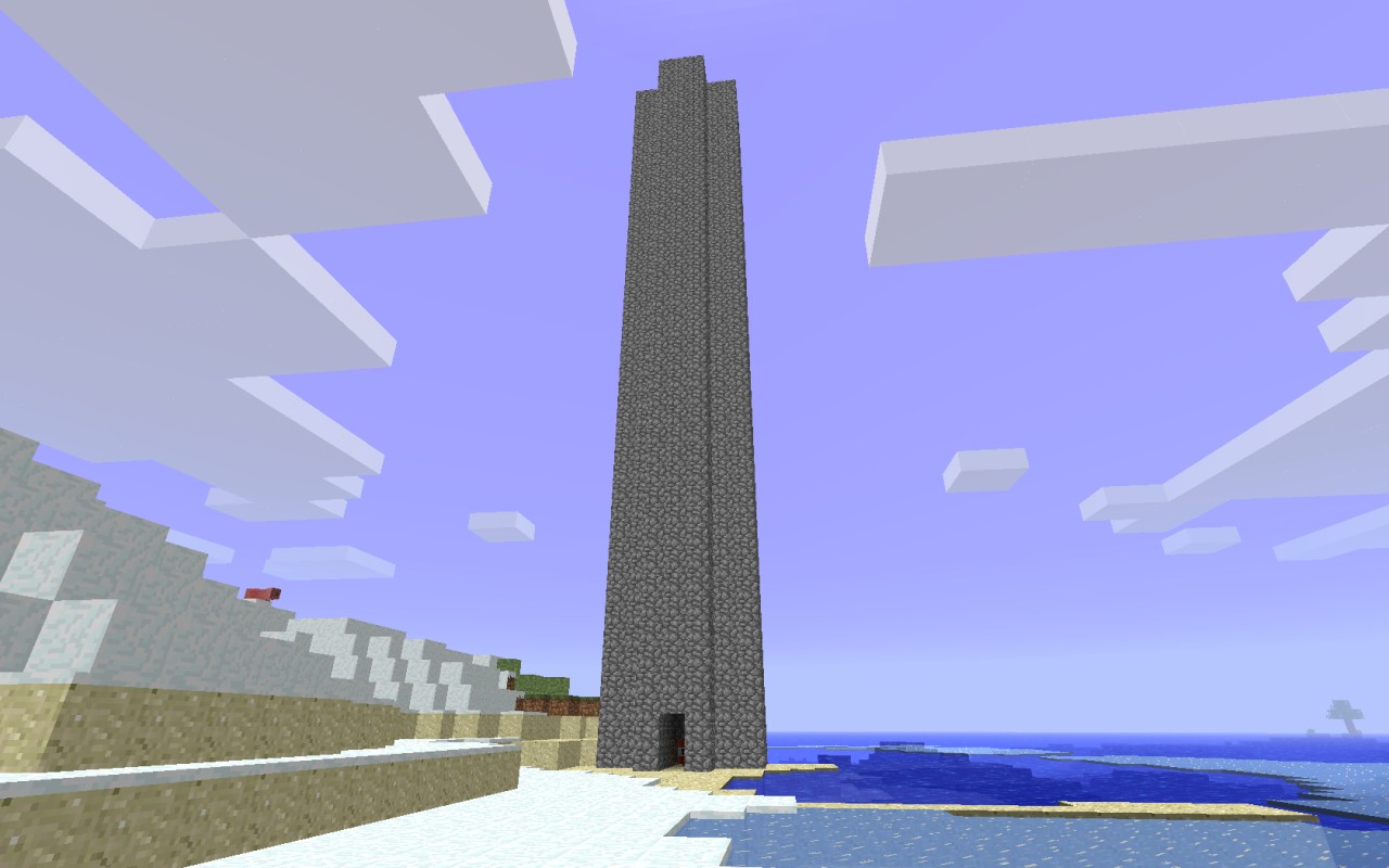 EXPLODING SKYSCRAPER Minecraft Map