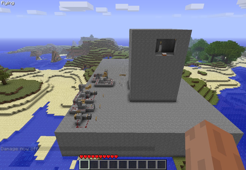 Fast Piston Elevator Tutorial Minecraft Map