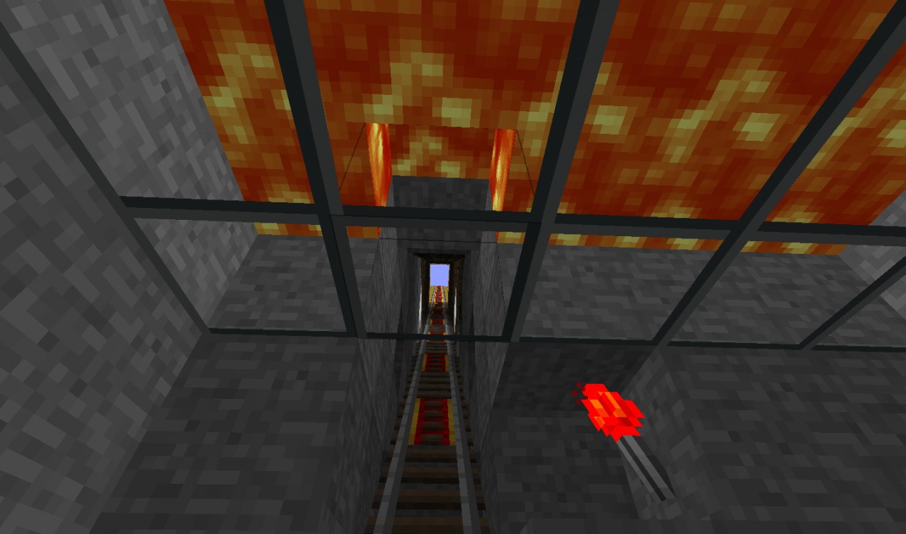 Super Booster RollerCoaster! Minecraft Map