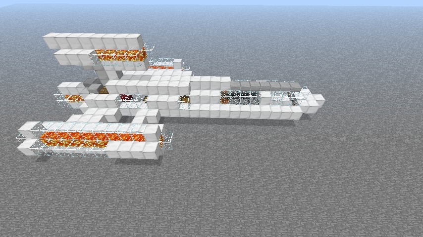 space ship Minecraft Map
