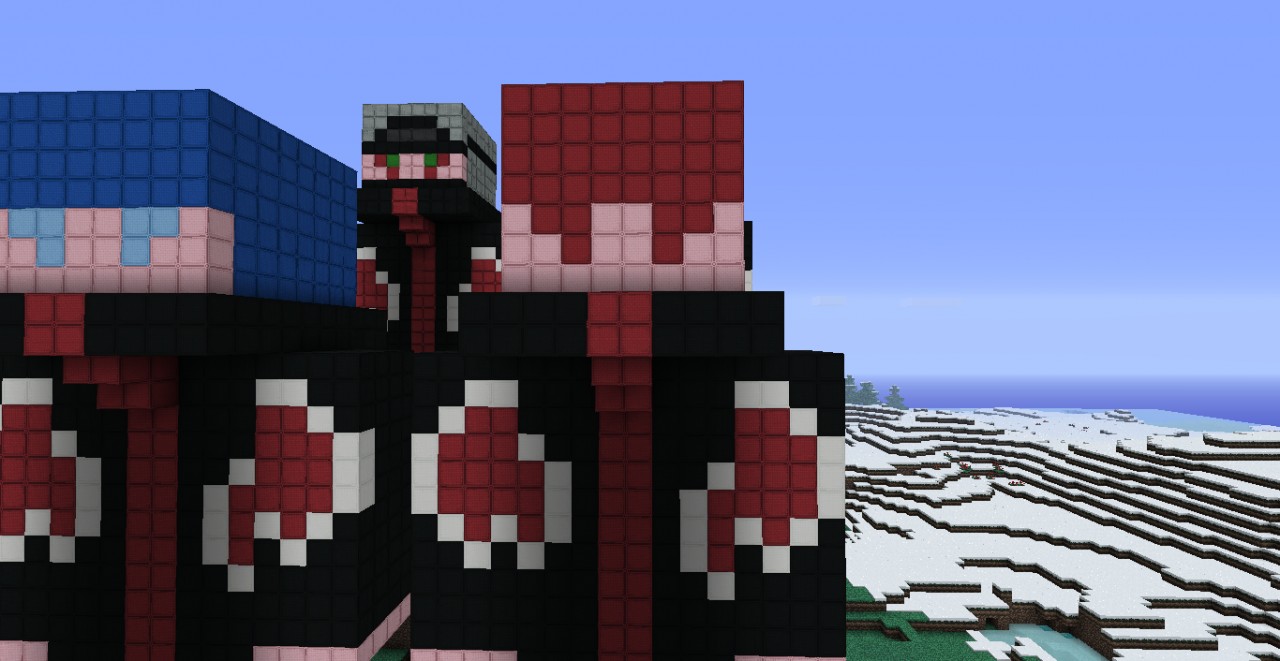 Akatsuki 3D Clan(+screenshot) Minecraft Map