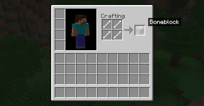 Boneblock and Bonetools Minecraft Mod