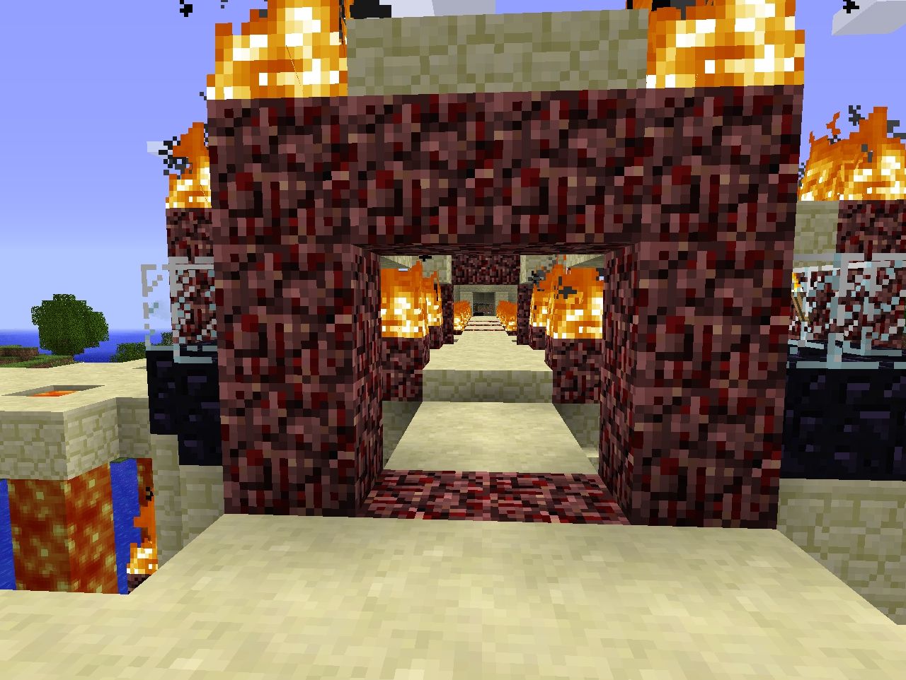 THE SANDSTONE BASE Minecraft Map