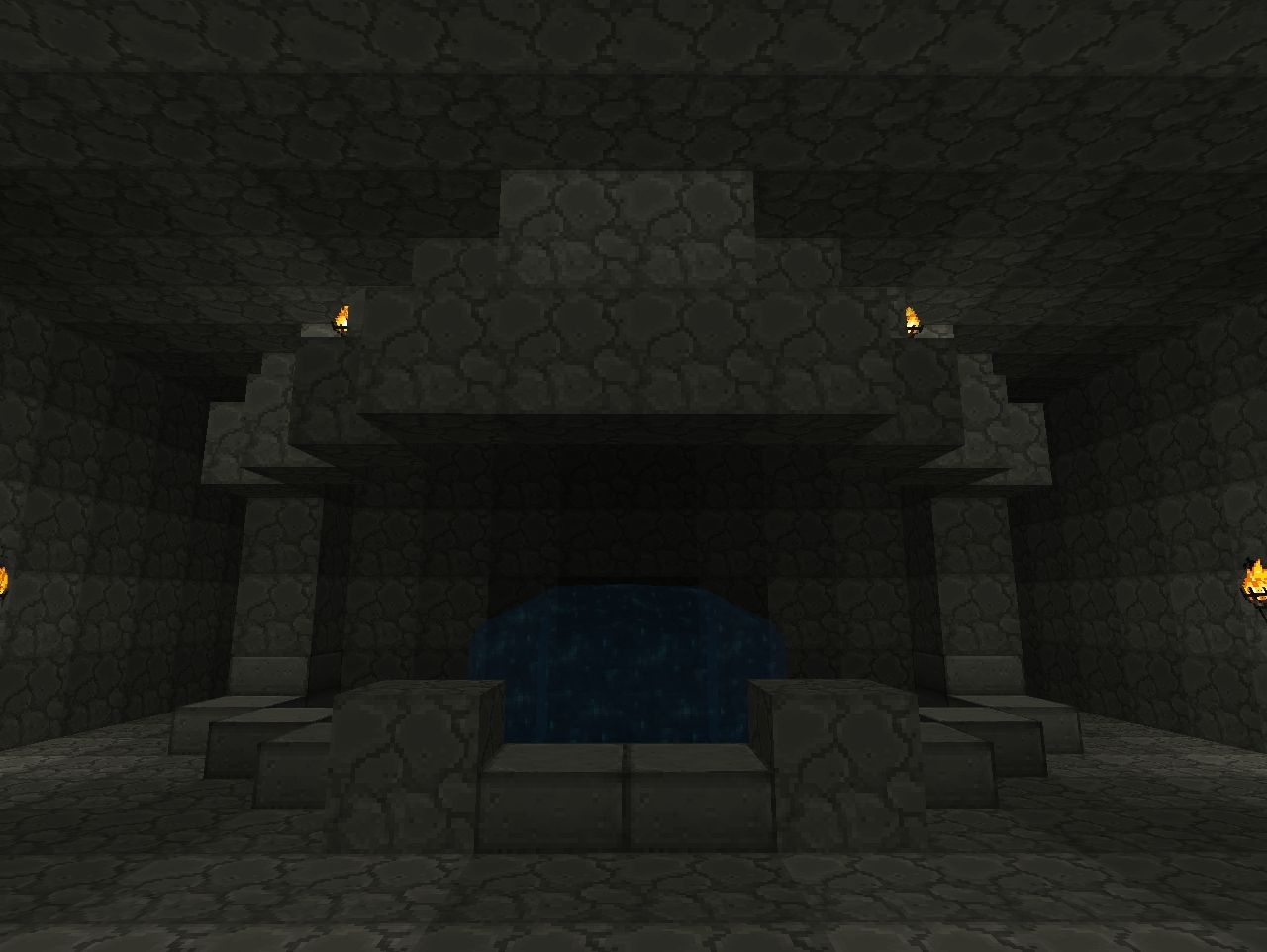 Dragon Fountain Shrine Minecraft Map