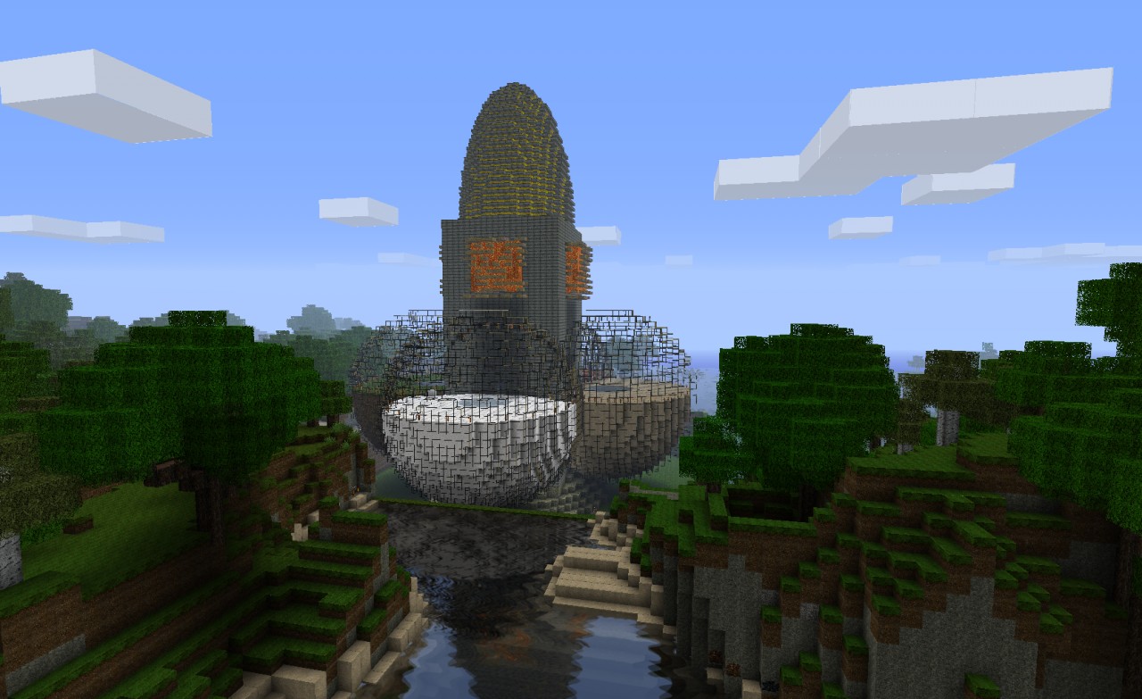 4 Sphere Tower Vault Minecraft Map