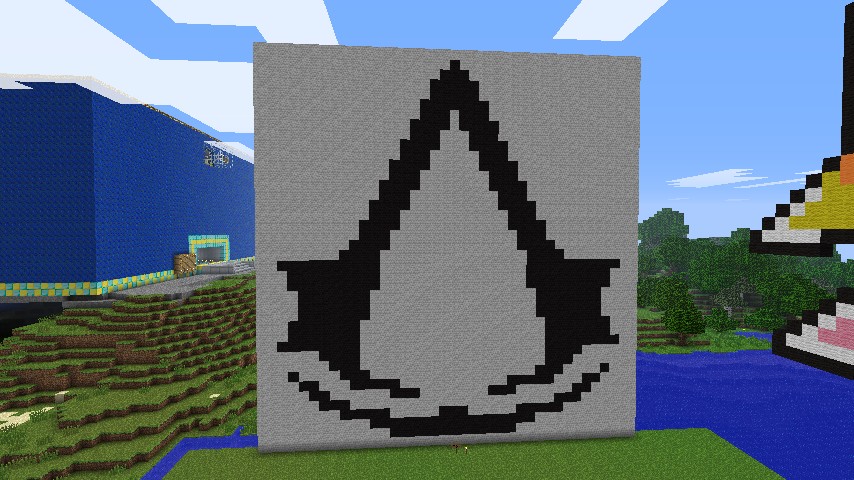 My Pixel art blitz islands Minecraft Map