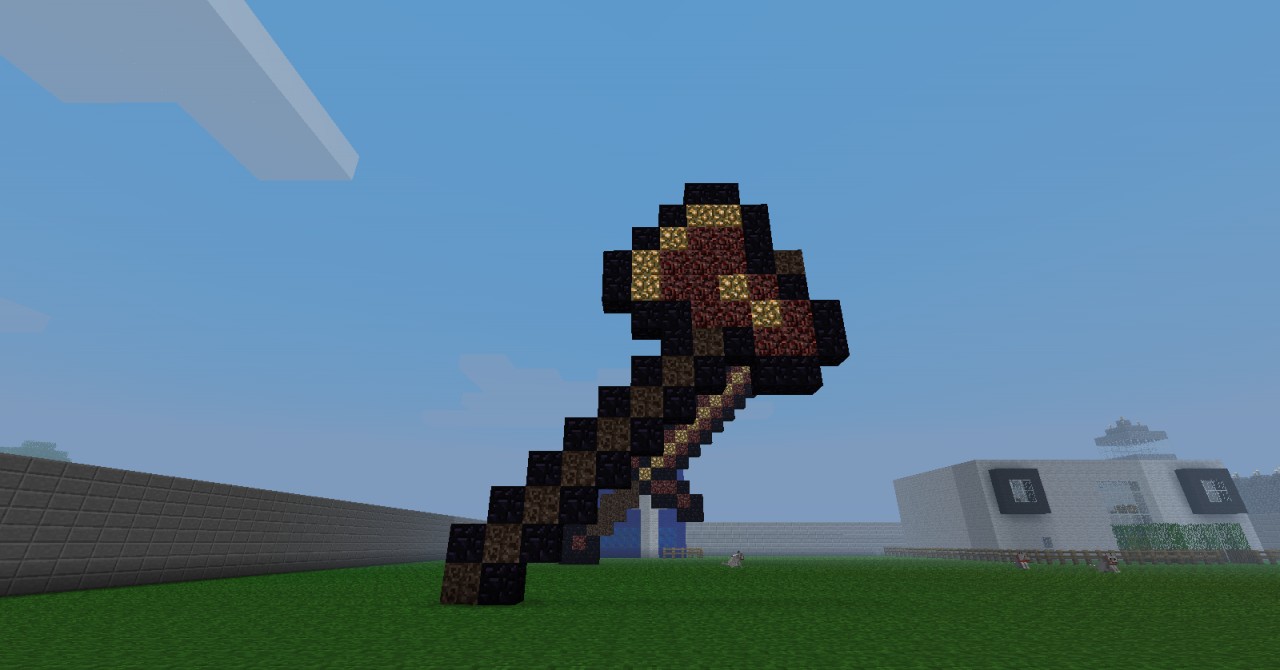 Axe Nether Tool Minecraft Map