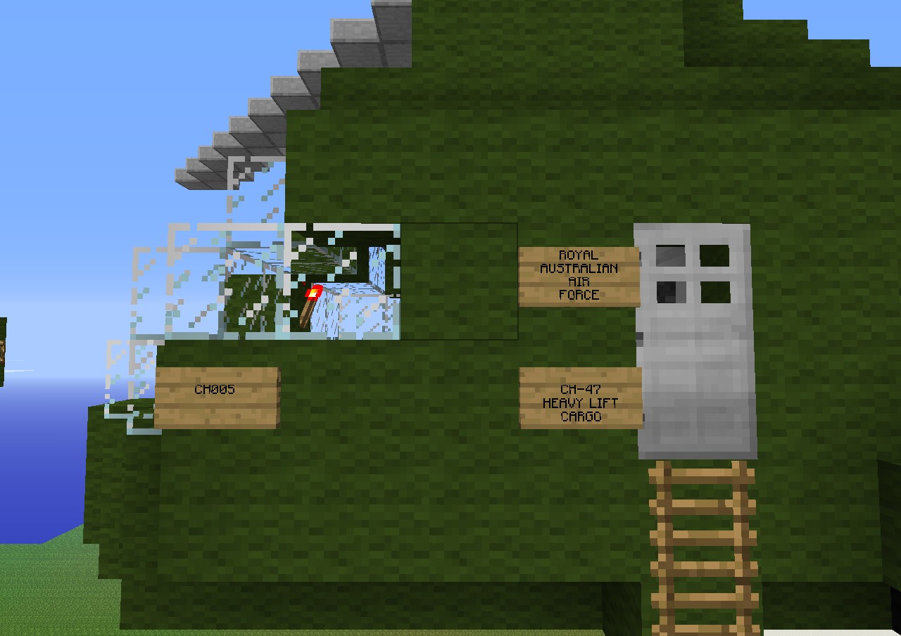 Australian Special Forces CH-47 Chinook Minecraft Map