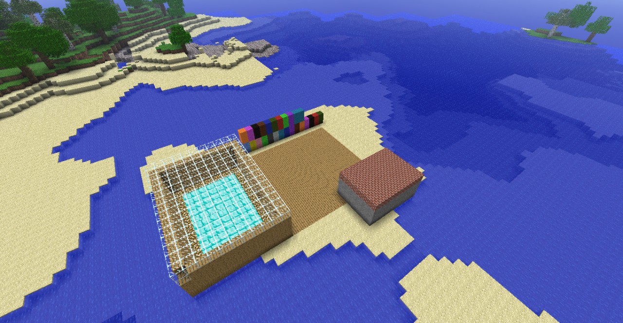 My first custom builtmap Minecraft Map