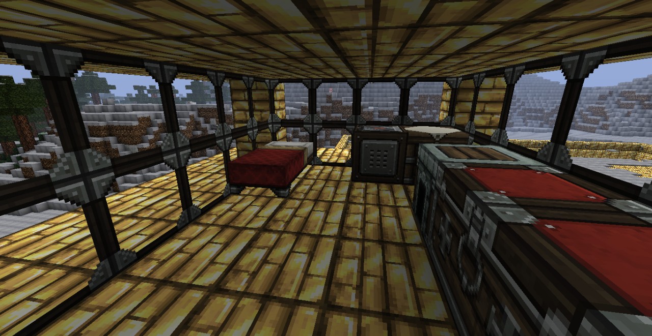 The Golden Mansion Minecraft Map