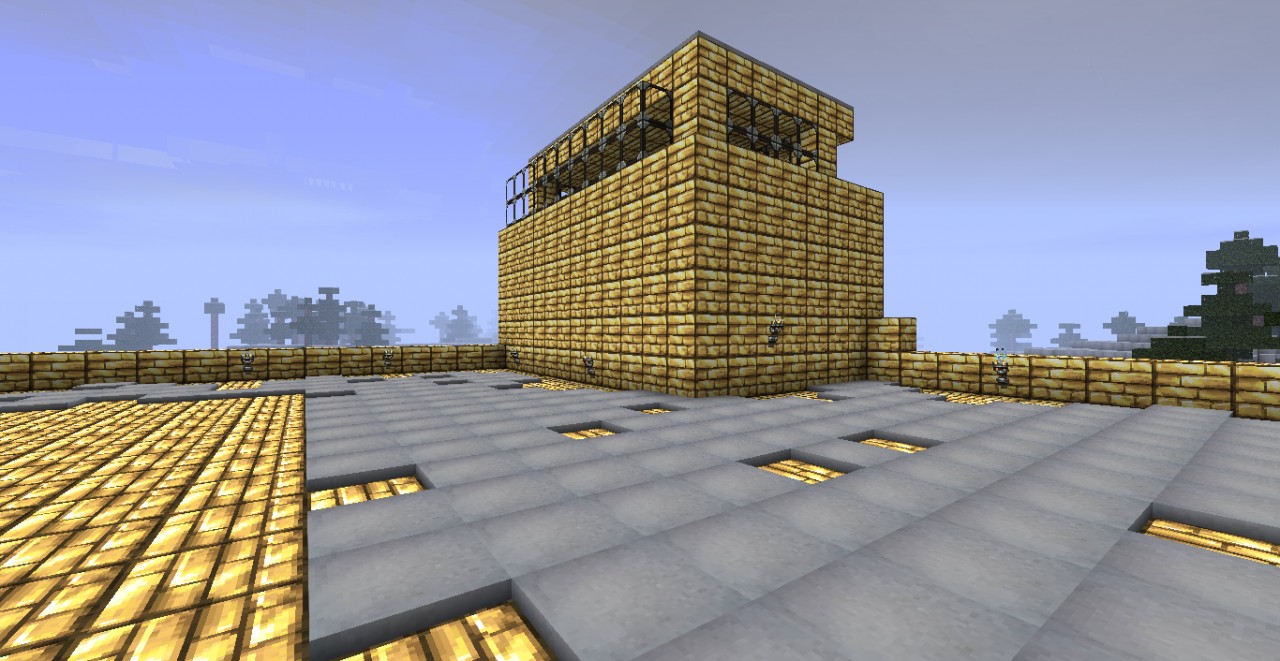 Minecraft Gold Mansion