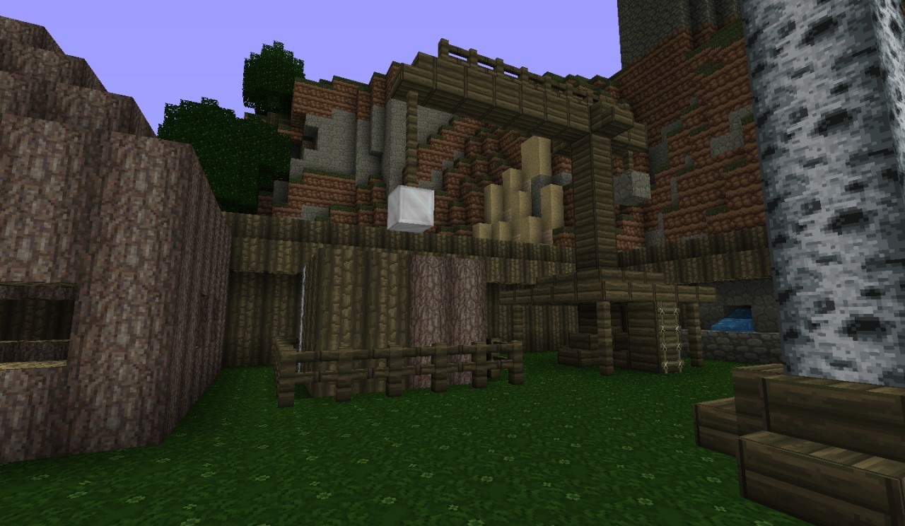 Medieval Lumber Camp Minecraft Map