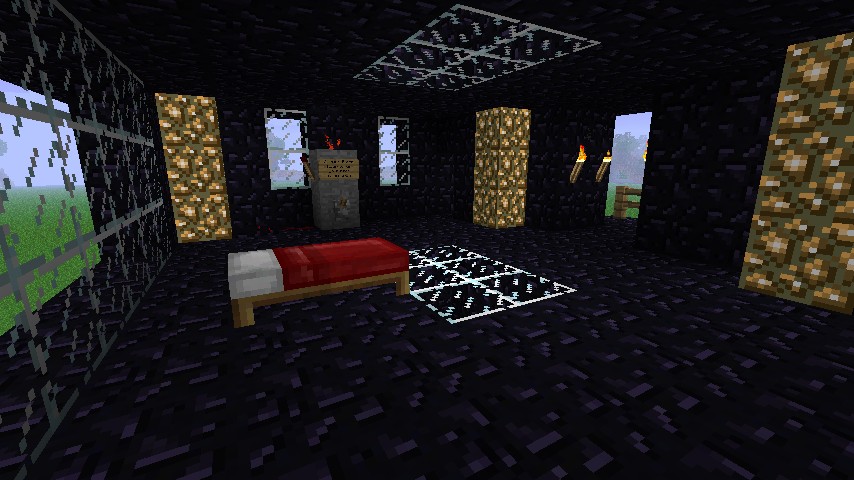 Obsidian Castle Minecraft Map