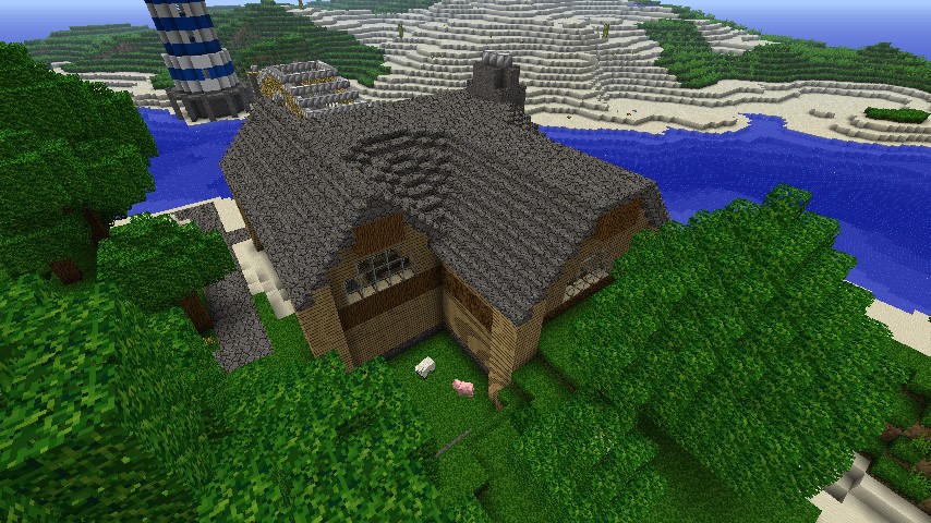 Warcraft Style Alliance Inn Minecraft Map