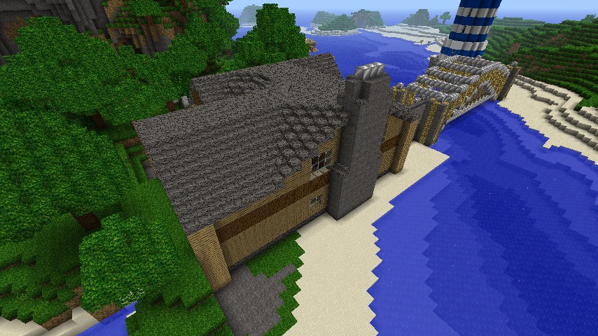 Warcraft Style Alliance Inn Minecraft Map