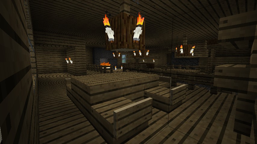 Warcraft Style Alliance Inn Minecraft Map