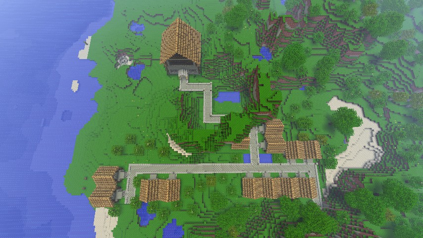 Nature Village (SMP) Minecraft Map