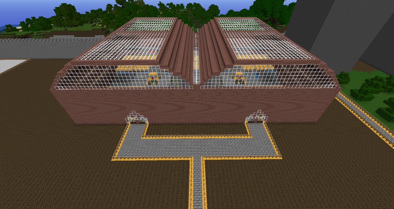 Large Wheat Farm Minecraft Map